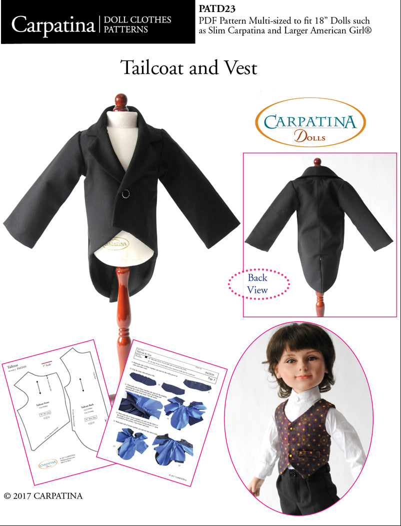 Regency Tailcoat Pattern