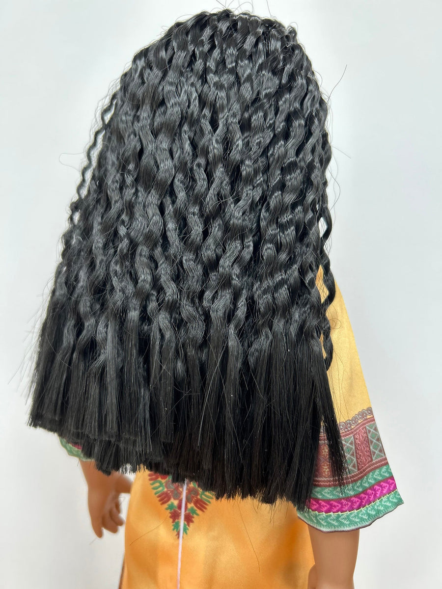 Black Doll 18" Black Skin Doll Maya Made by Carpatina Dolls – CARPATINA ...