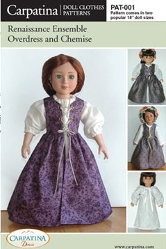 Renaissance Ensemble Pattern – CARPATINA DOLLS