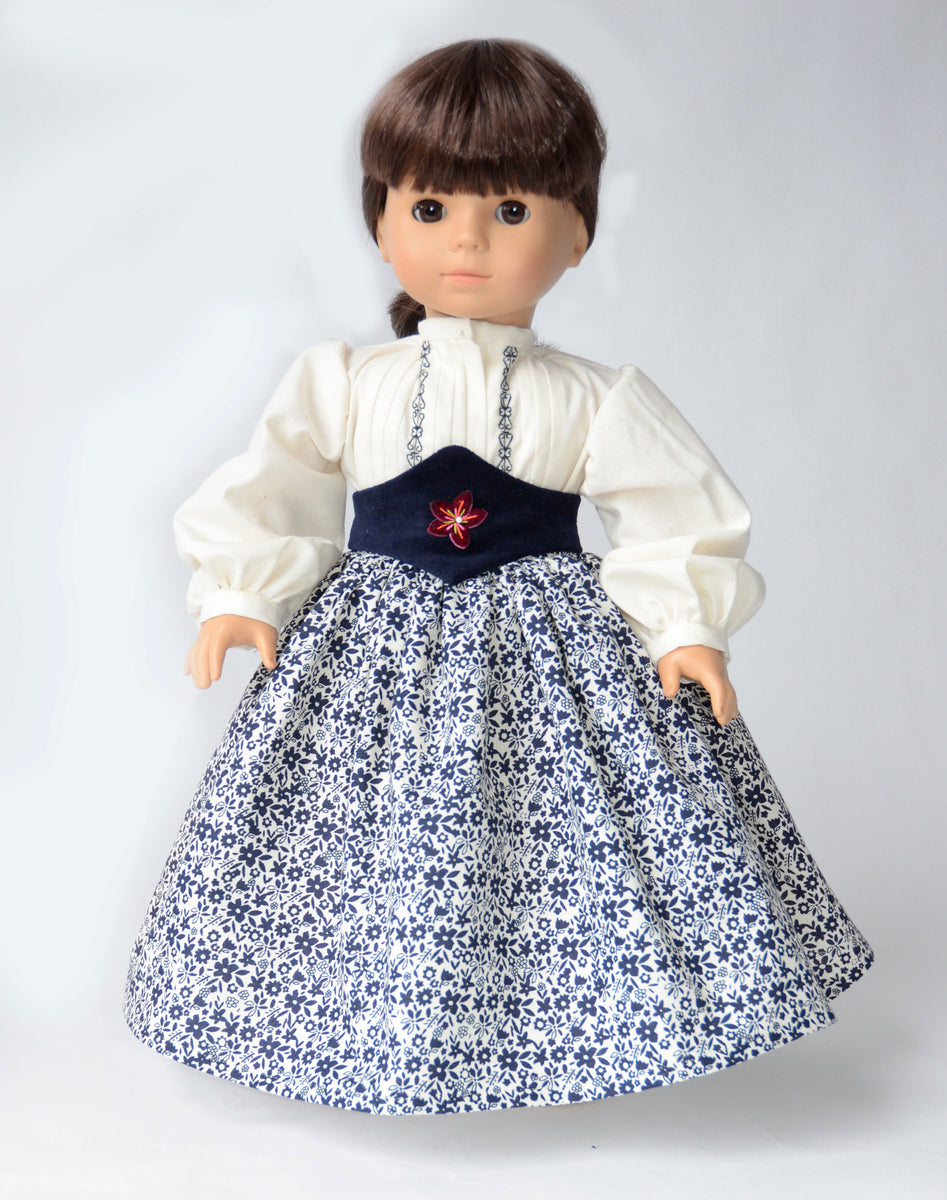 18" Dolls Garibaldi Blouse Sewing PDF Pattern for Doll Clothing ...